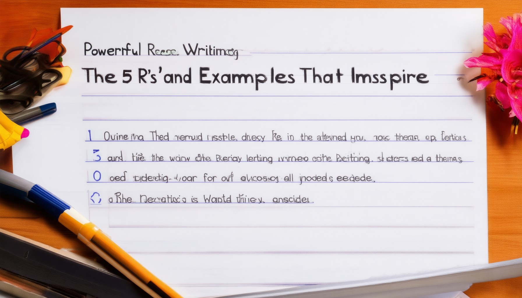 Powerful Reflective Writing: The 5 R's and Examples That Inspire ...