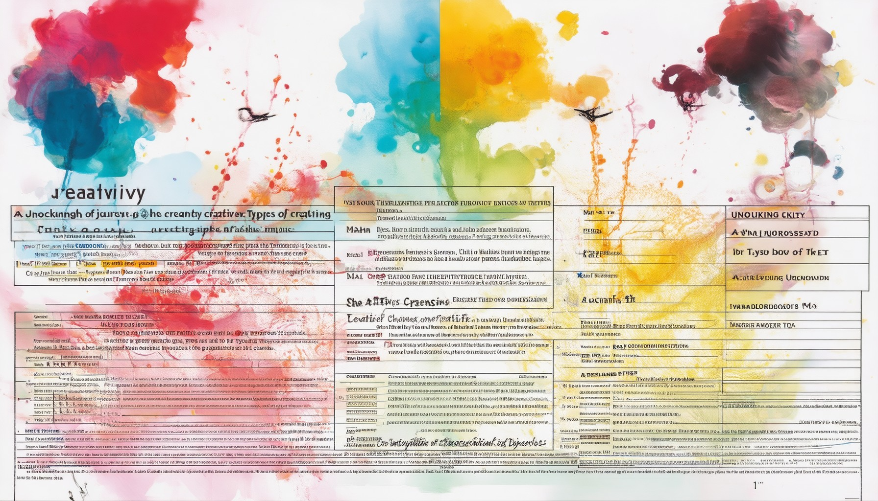 Unlocking Creativity: A Journey Through Four Types of Creative ...